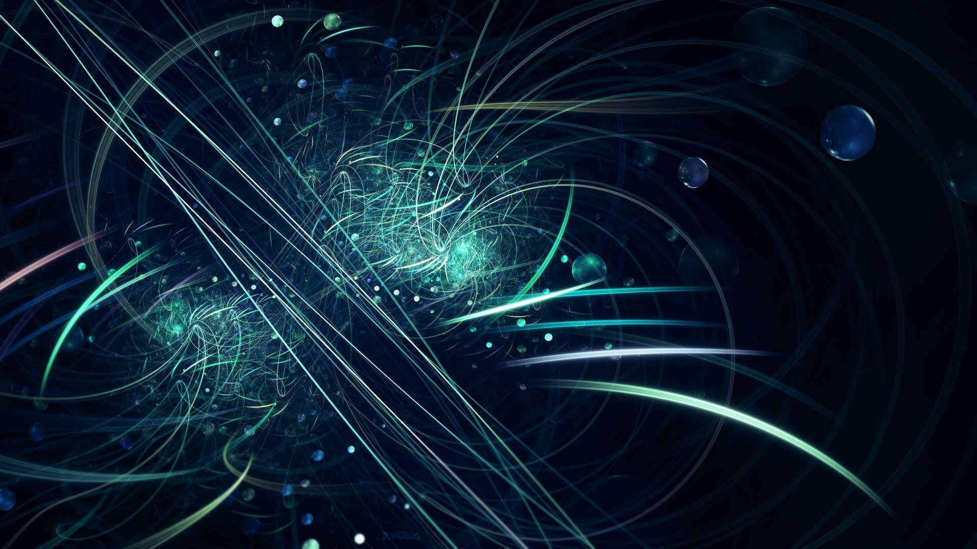 Dark Abstract Vortex HD Wallpaper