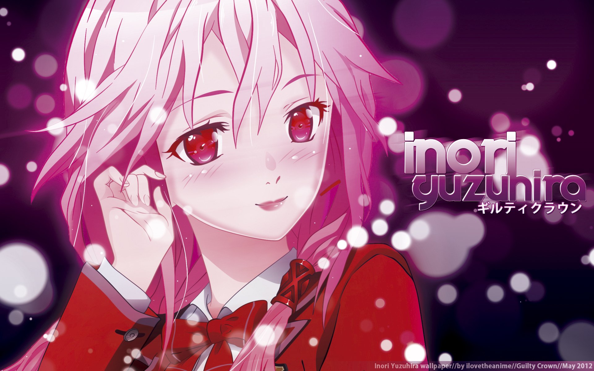 Guilty Crown HD Anime Wallpaper – Inori Uzuhira Radiance | 1920x1200 ...