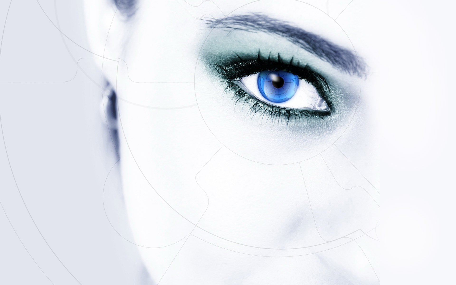 Download Woman Eye HD Wallpaper