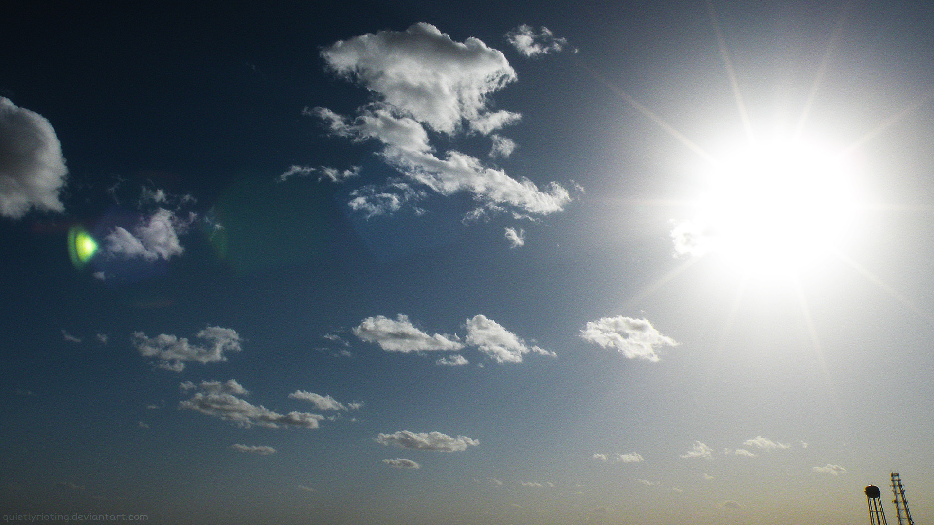 Download Nature Sunbeam HD Wallpaper