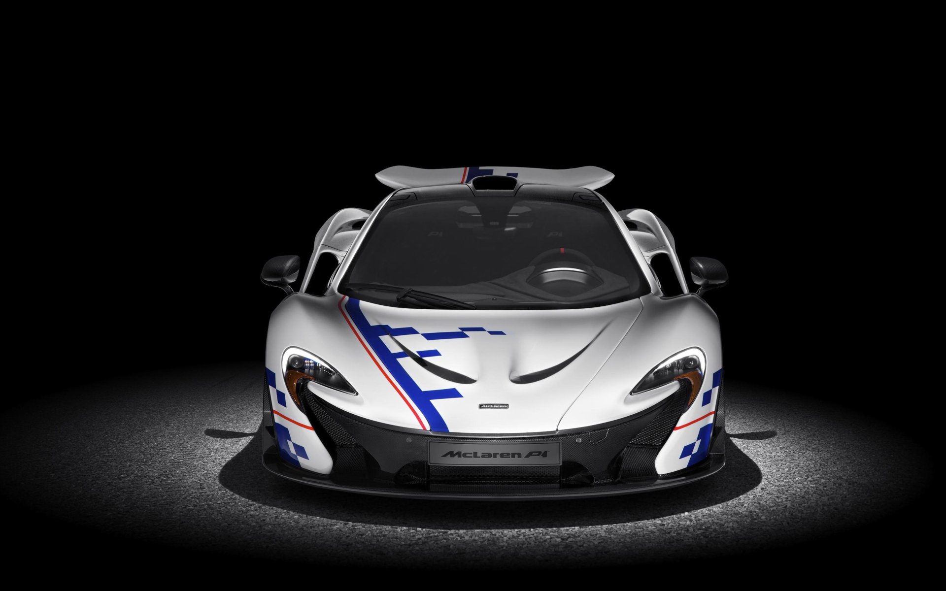 White Mclaren P1 Hd Wallpaper