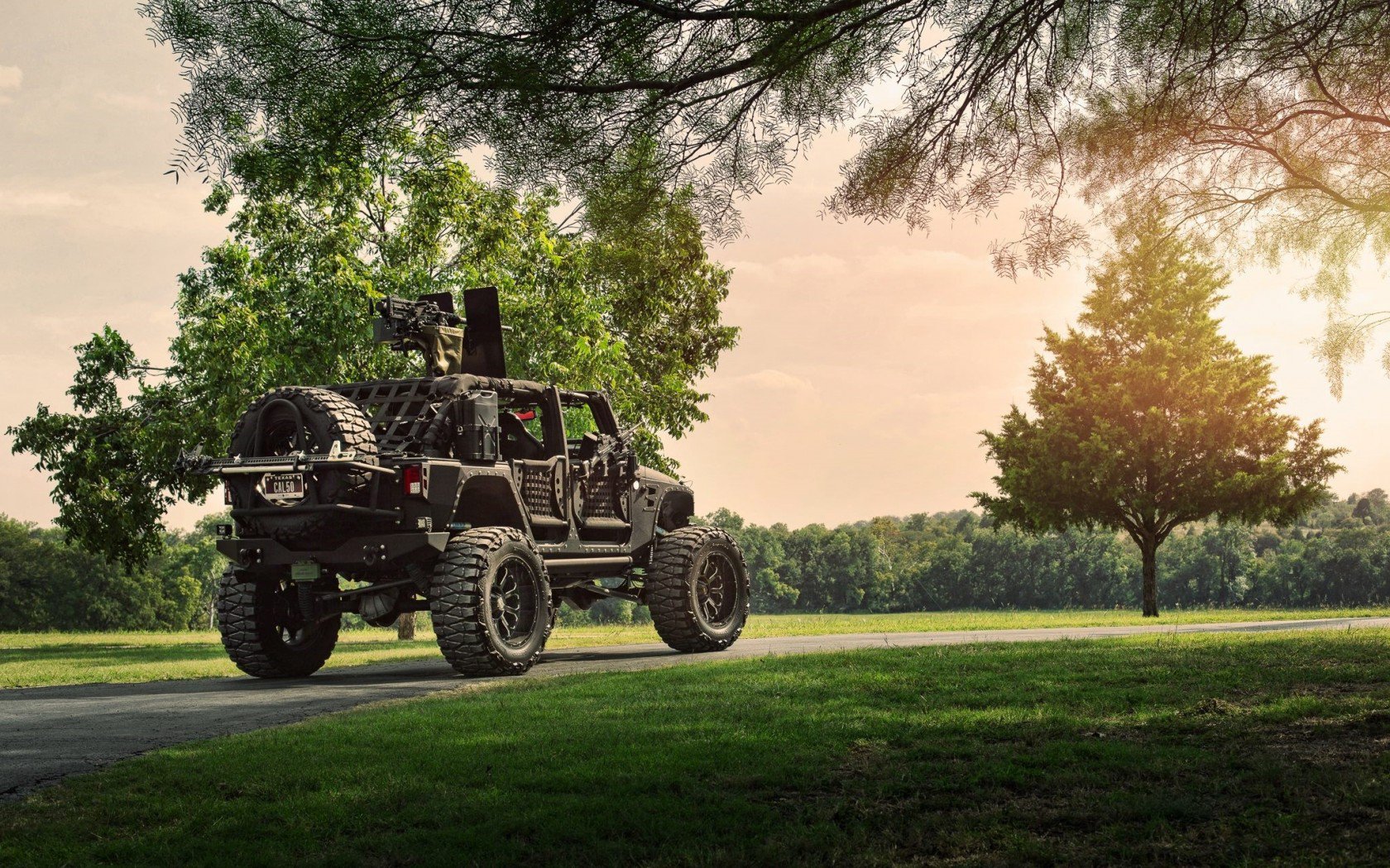 HD Jeep Adventure: Rugged Ride Into Nature's Calm