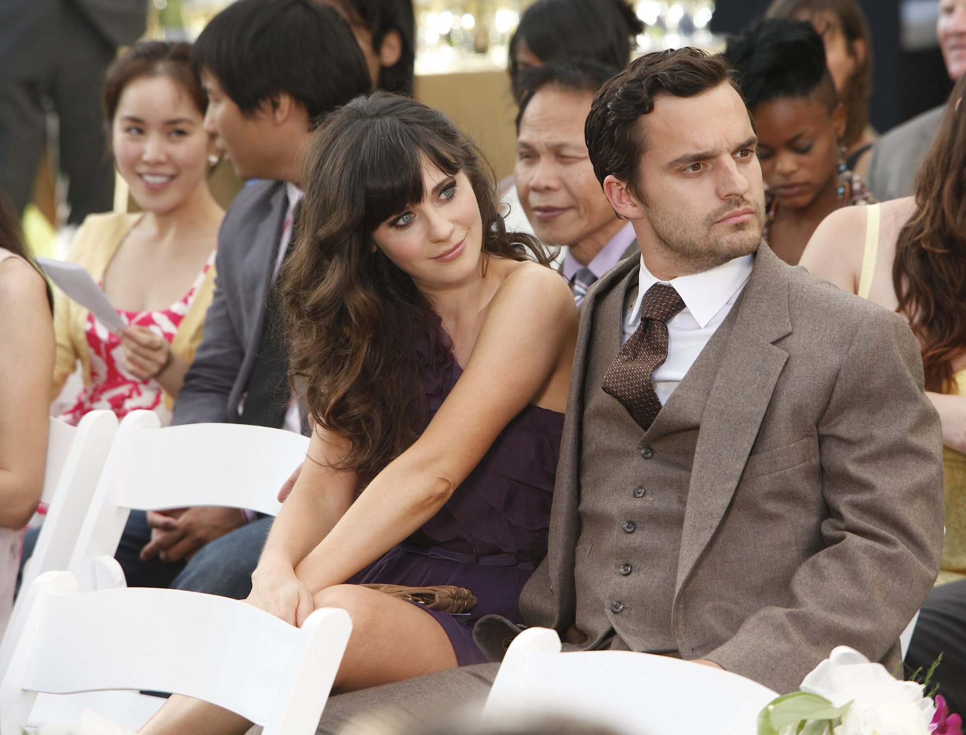 Download Nick Miller Jake Johnson Jessica Day Zooey Deschanel TV Show ...