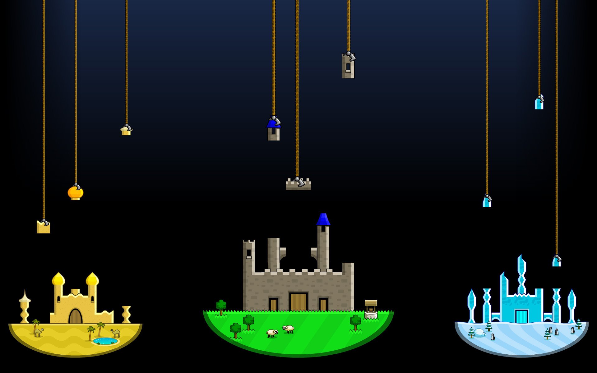 Download Video Game Castle HD Wallpaper | 1920x1200 | Wallpaper Abyss