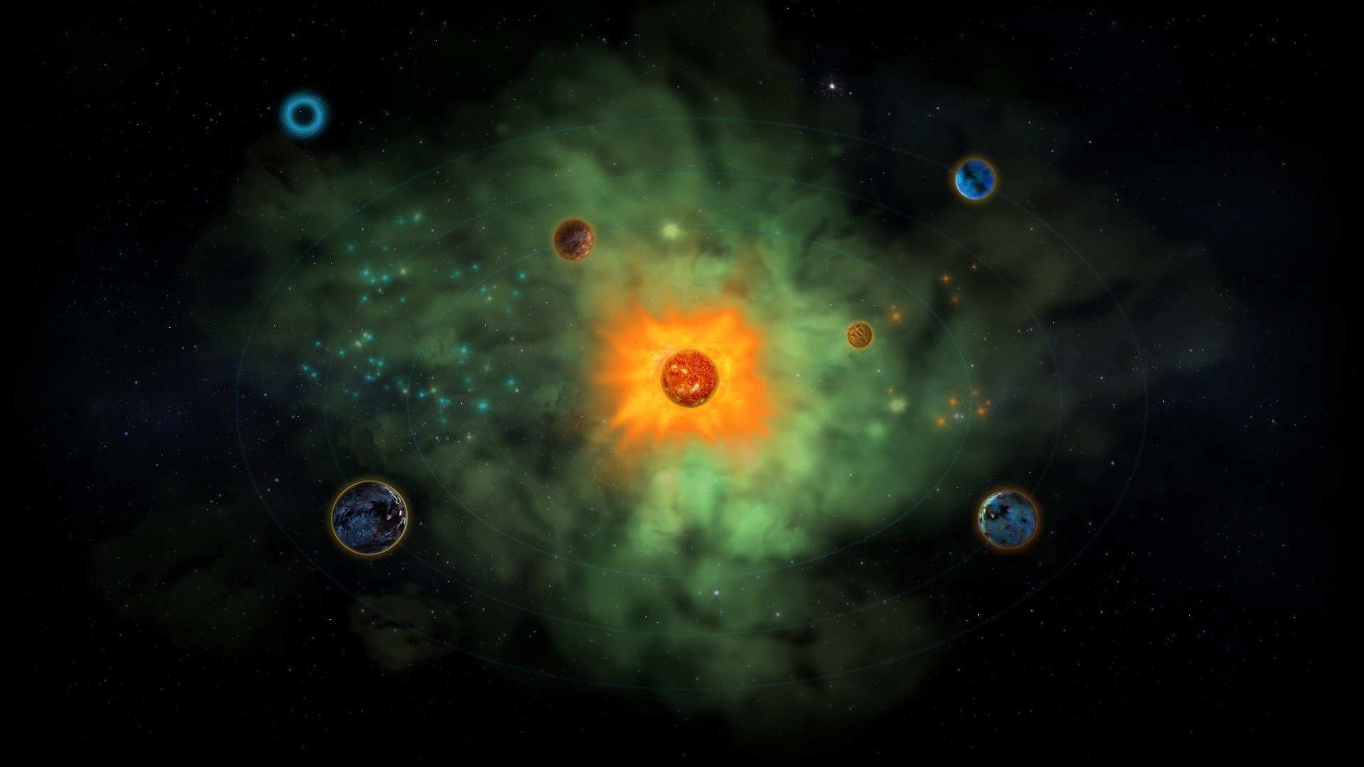 Video Game Centauri Sector HD Wallpaper