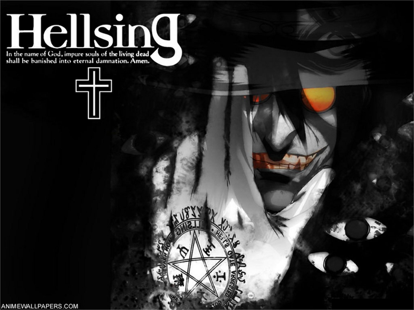 Hellsing Anime HD Wallpaper – Free Download of Dark Vampire Art