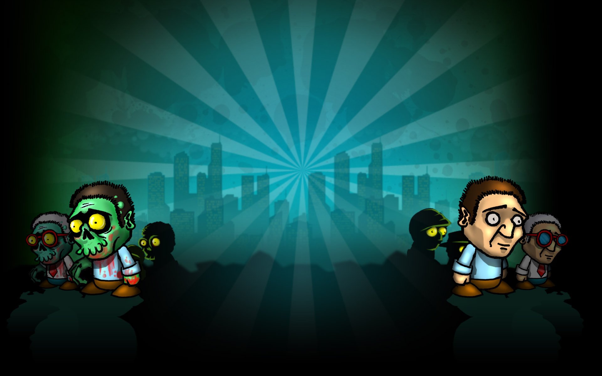 Download Video Game I, Zombie HD Wallpaper