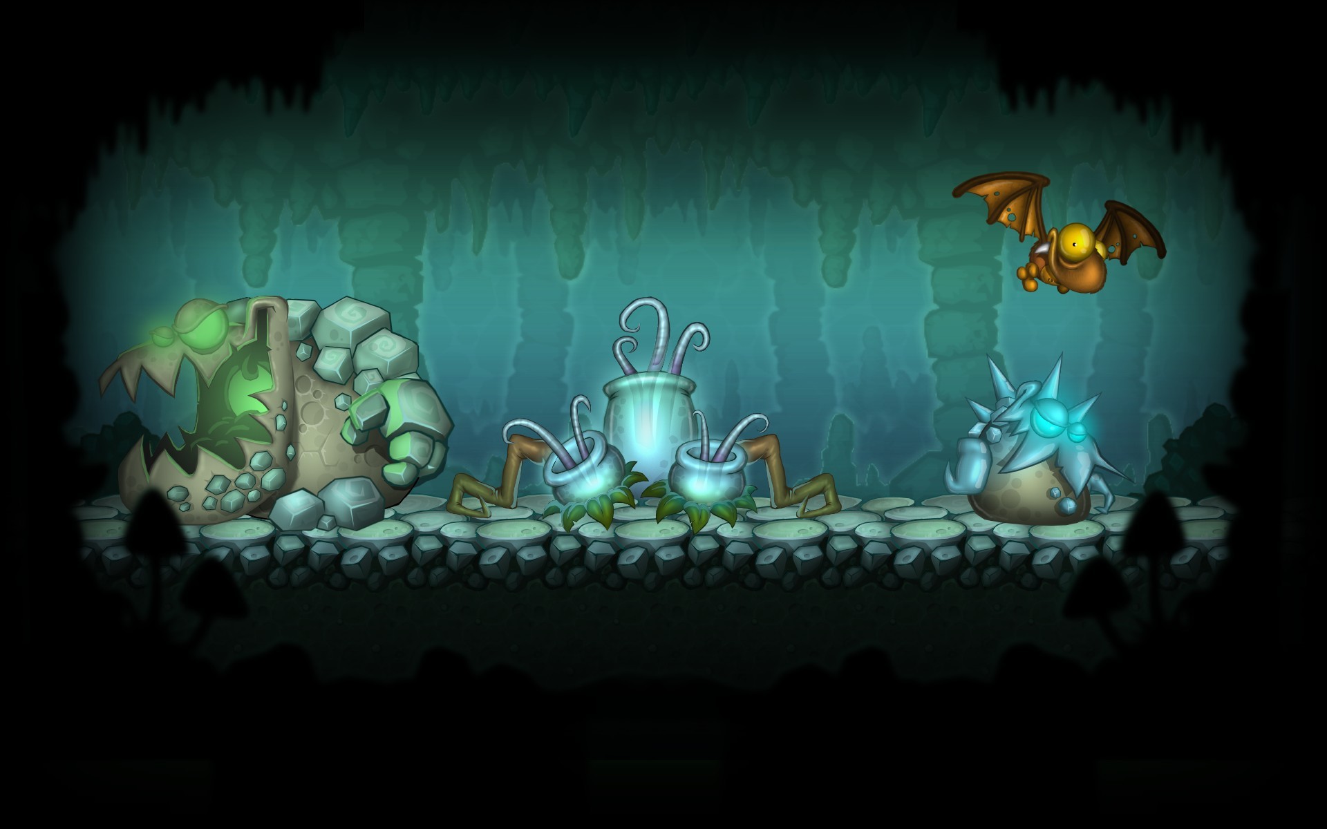 Video Game Oozi: Earth Adventure HD Wallpaper