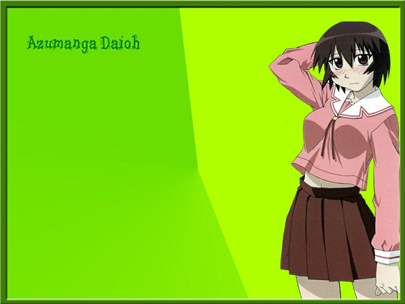 Download Anime Azumanga Daioh Wallpaper | 1366x1024 | Wallpaper Abyss