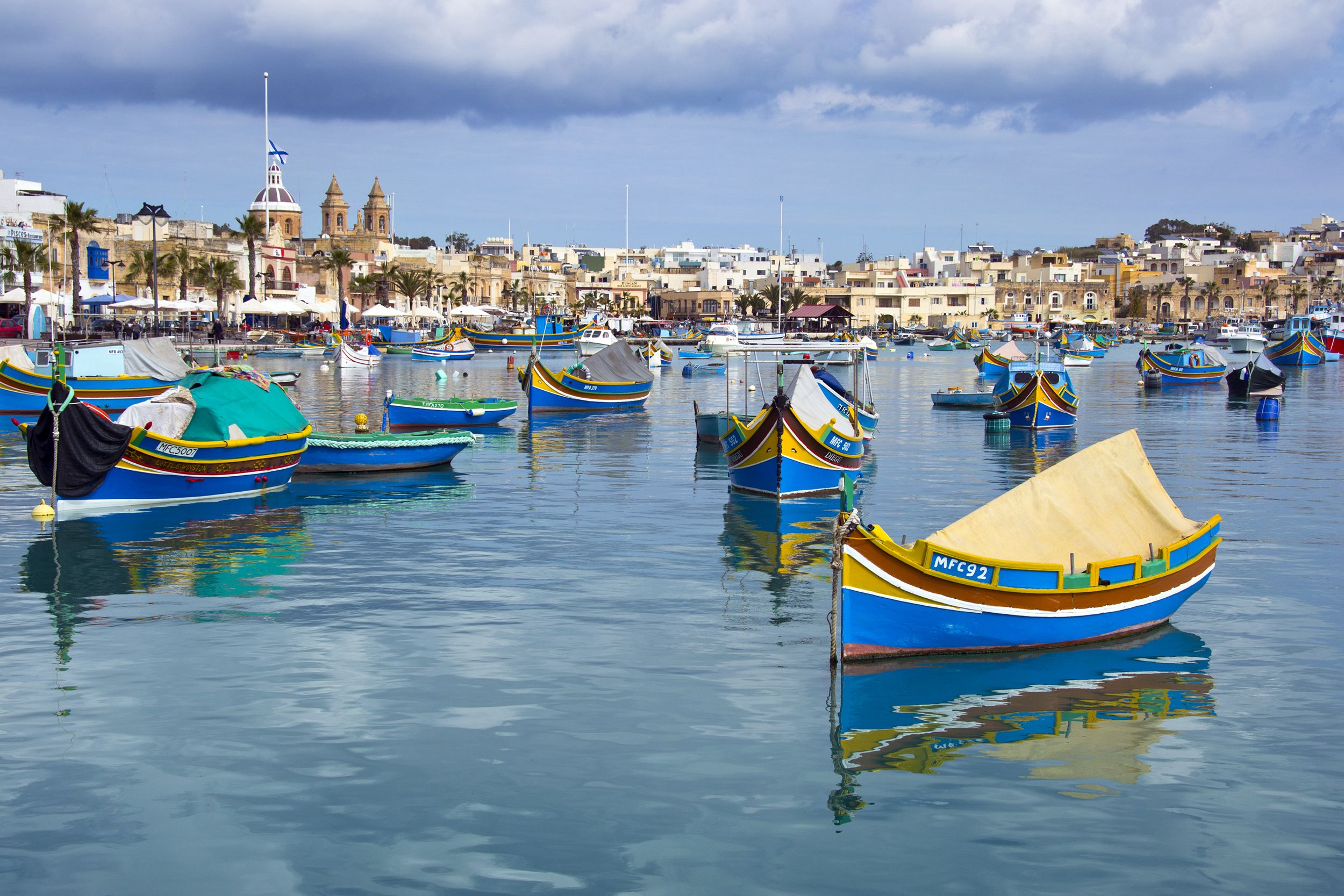 Download Man Made Marsaxlokk 4k Ultra HD Wallpaper