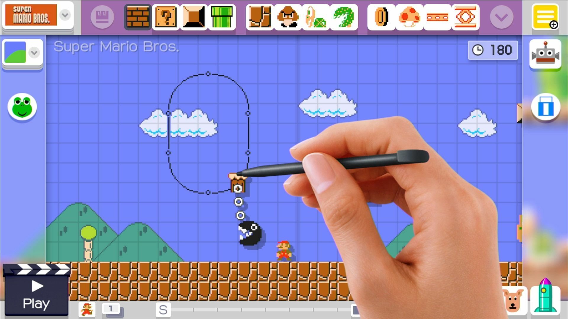 Super Mario Maker HD Wallpaper | Creative Game Design Background