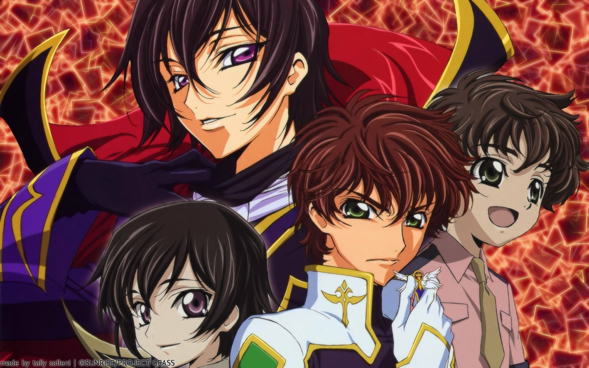 Download Suzaku Kururugi Rolo Lamperouge Lelouch Lamperouge Anime Code ...