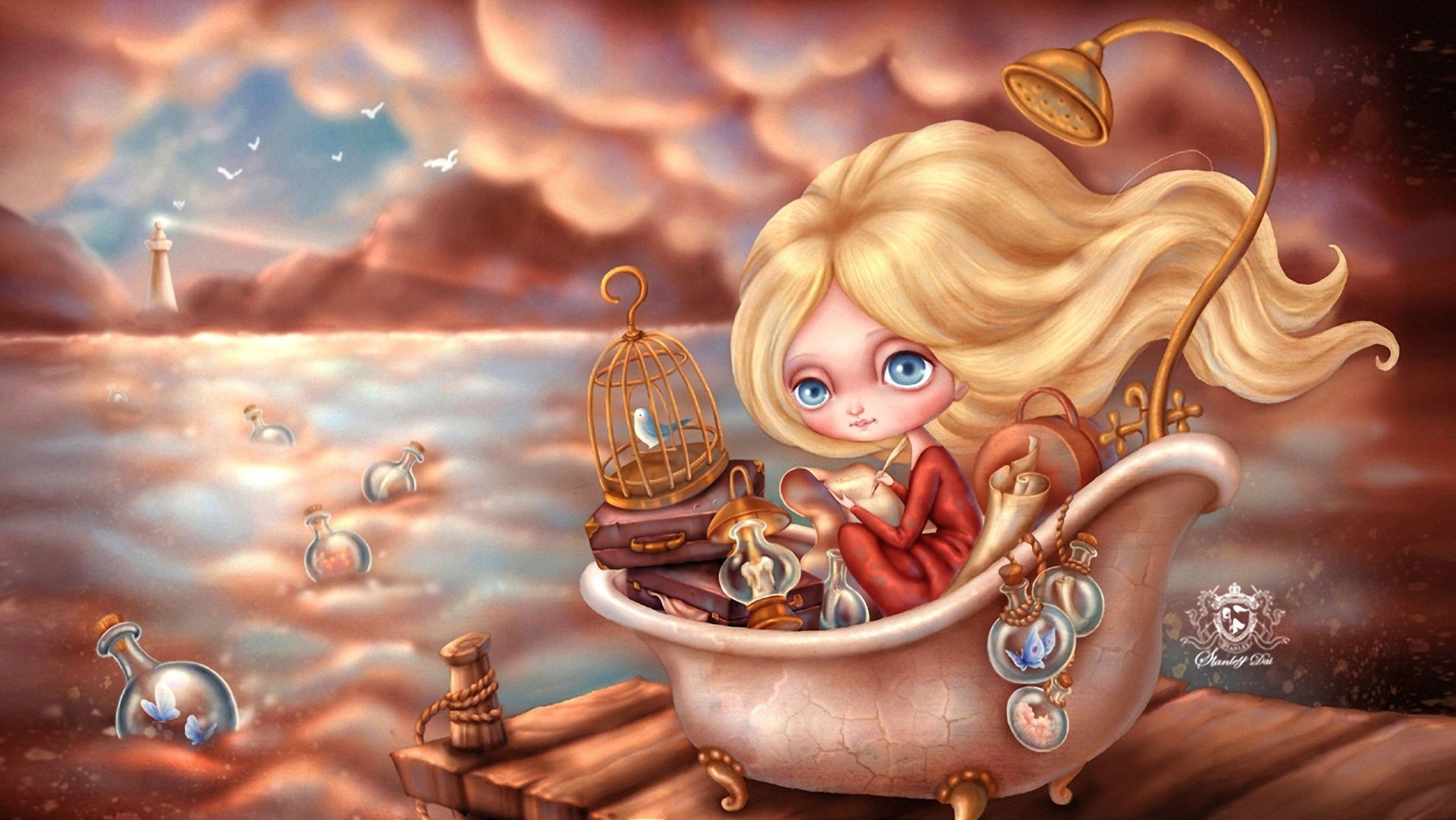 Enchanting Fairy Tale Dreams: Cute Fantasy HD Wallpaper Magic