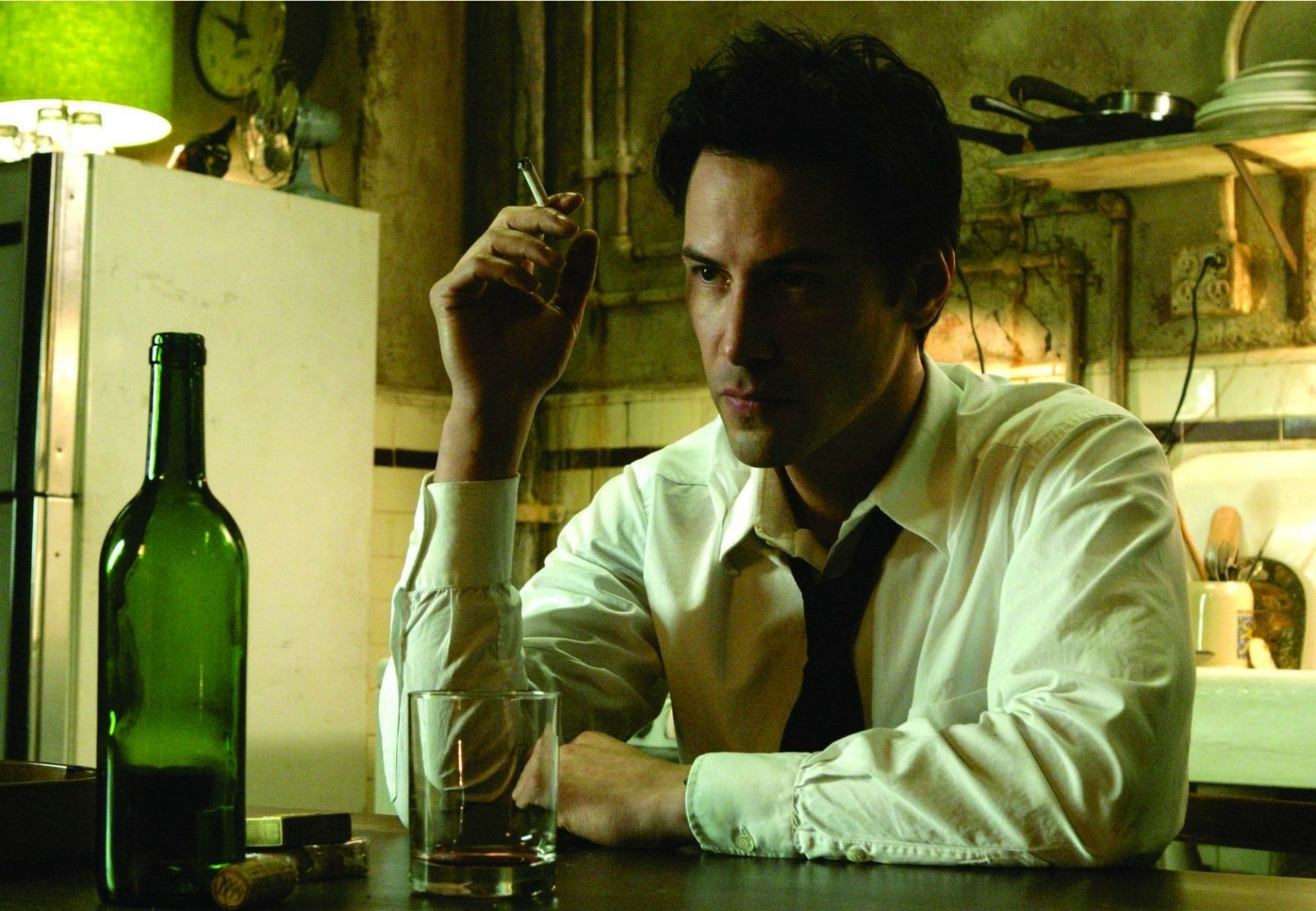 HD Wallpaper of Keanu Reeves as John Constantine