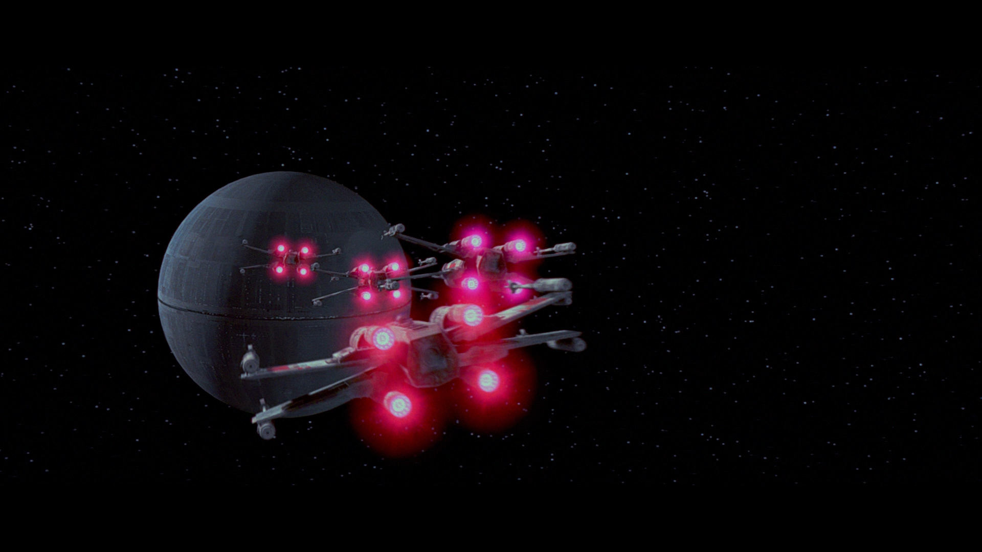 Star Wars HD Wallpaper: Epic Space Battle Scene | 1920x1080 | Wallpaper ...