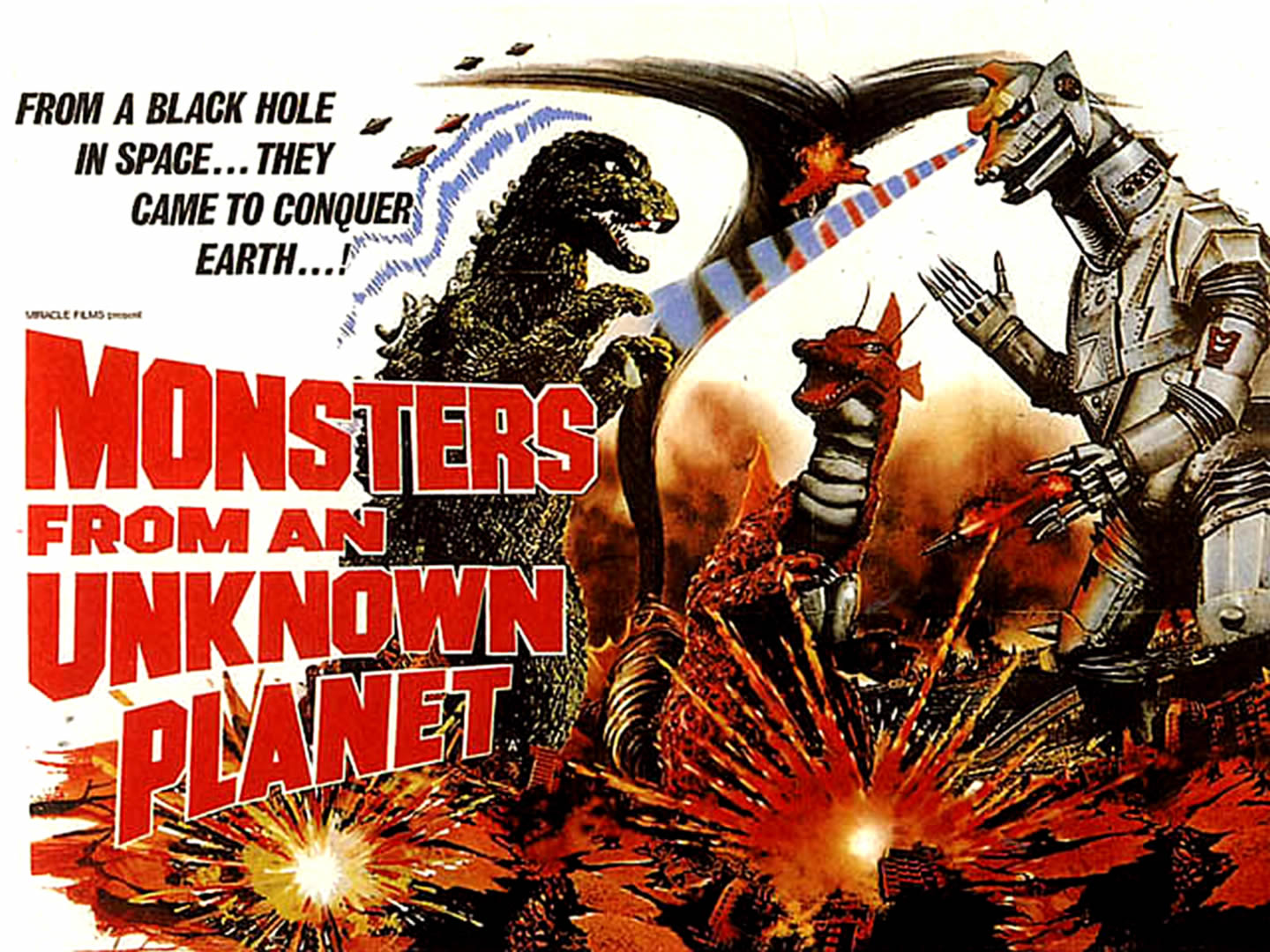 Movie Monsters From An Unknown Planet Wallpaper