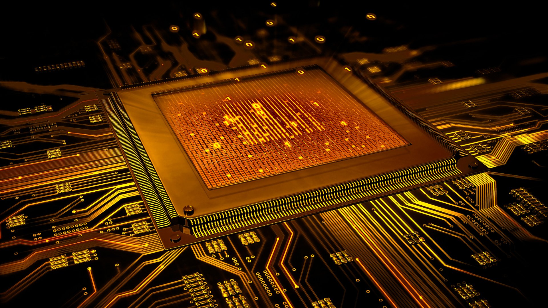 4K Ultra HD Wallpaper: Circuit Wonder of Technology