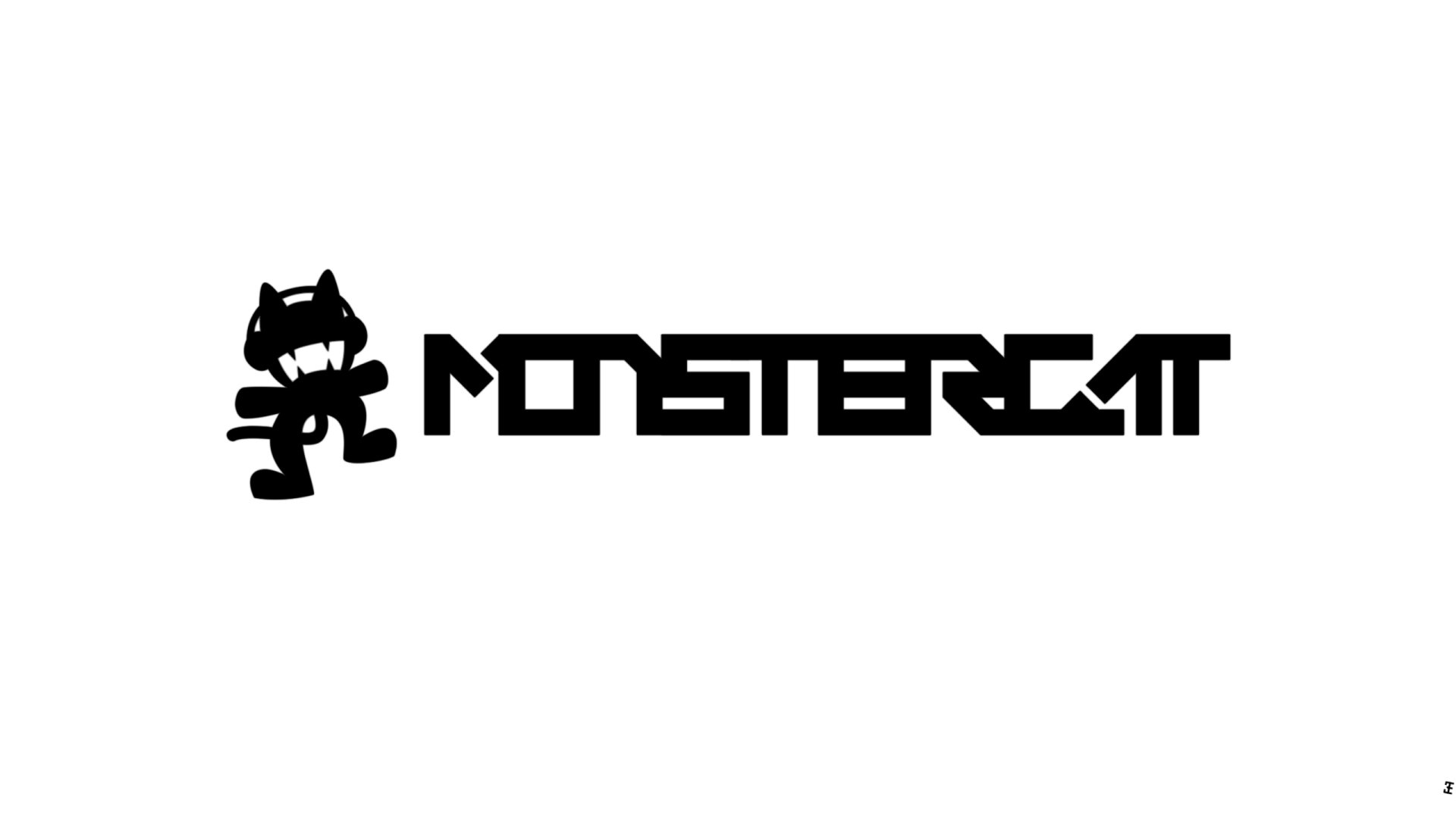 White Monstercat Logo