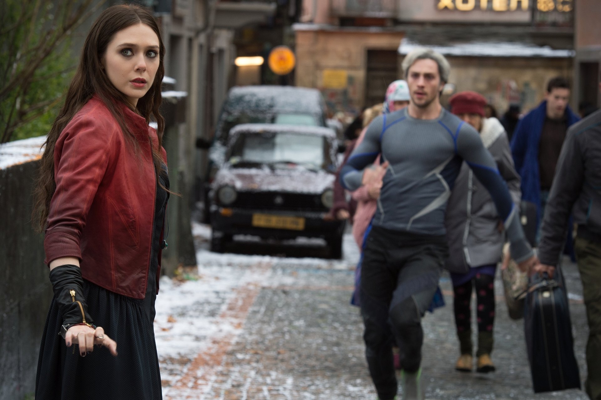 Scarlet Witch and Quicksilver 4K Ultra HD Wallpaper