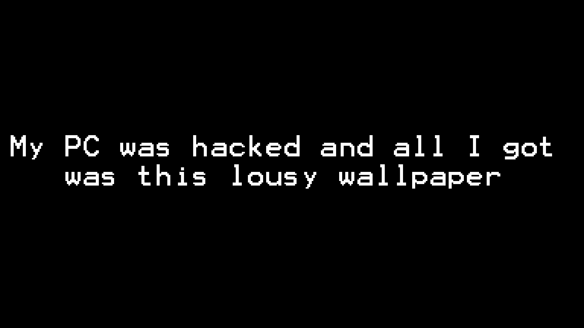 Hacker’s Tech Tale: The Lousy Wallpaper Paradox - HD Digital Irony