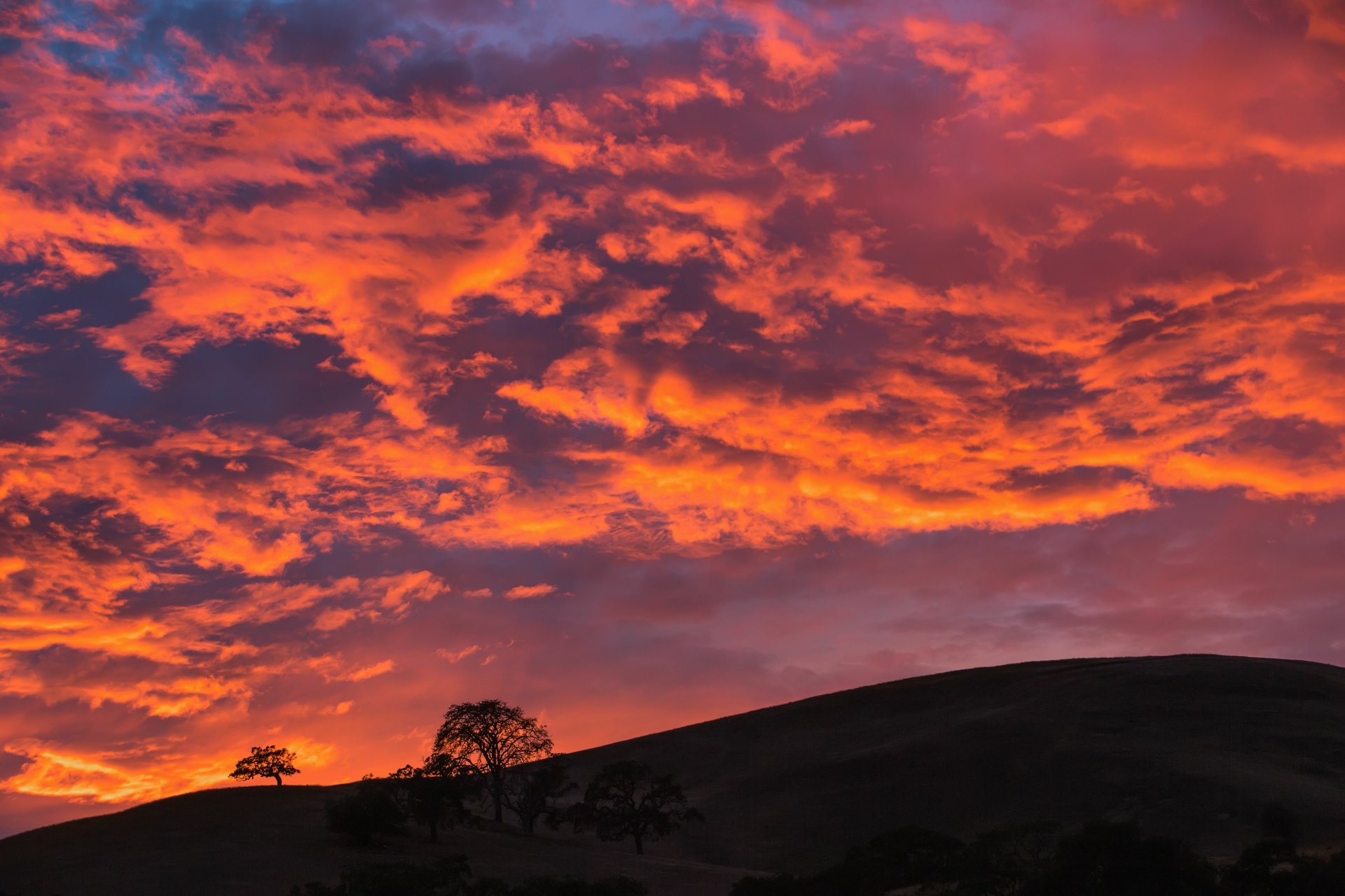 Ember Sky 5K Ultra HD — Sunset Over Rolling Hills | 5760x3840 ...