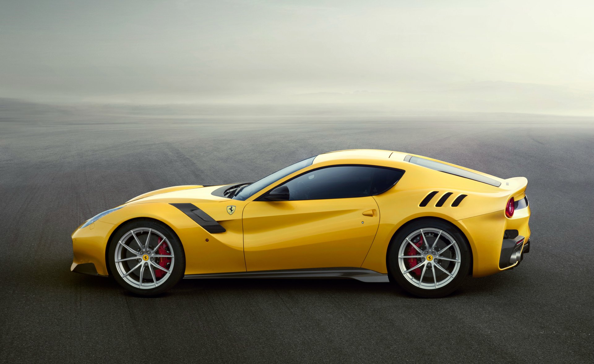 Ferrari F12berlinetta Yellow Beast - 4K Ultra HD Wallpaper