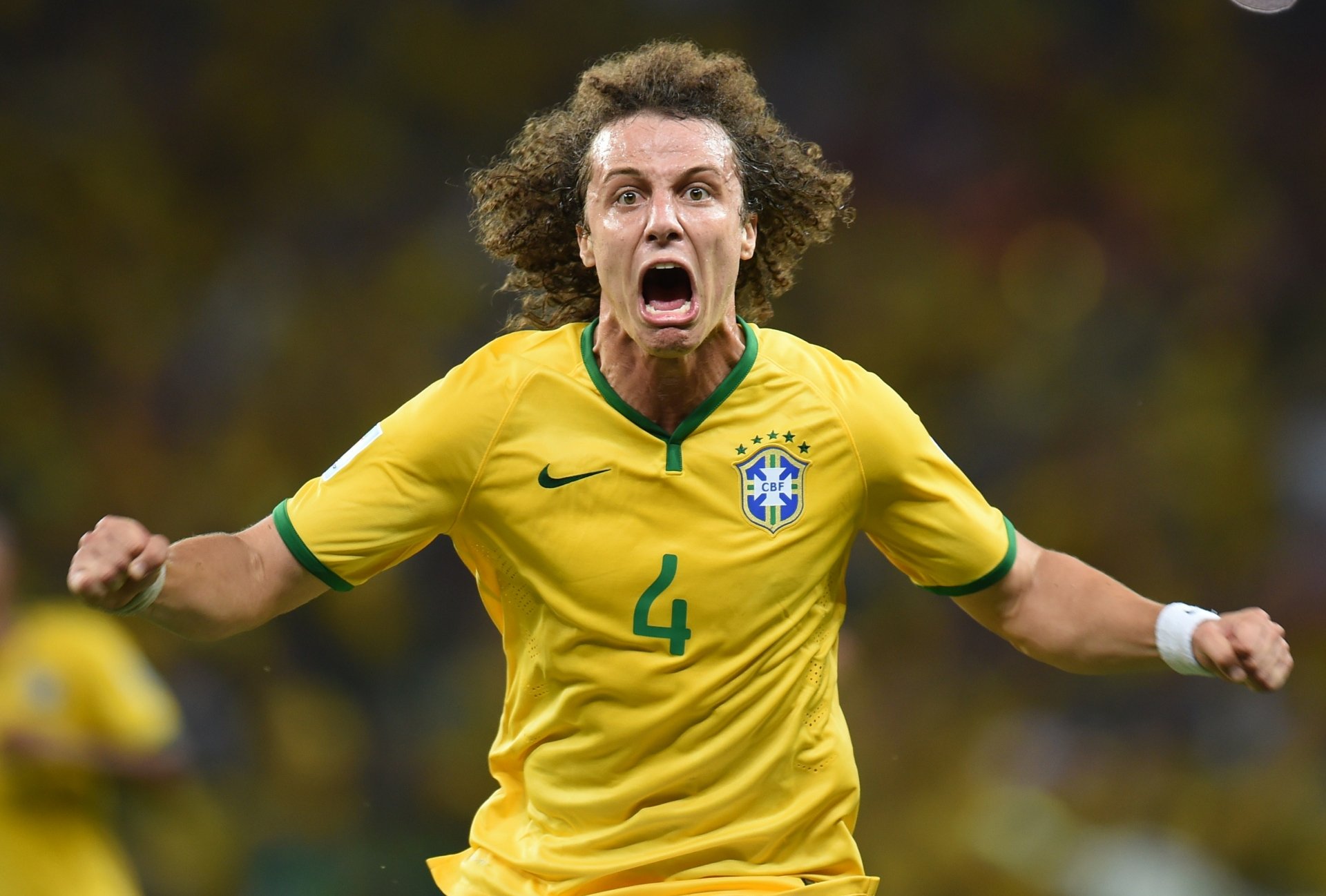 Download David Luiz Soccer Sports HD Wallpaper