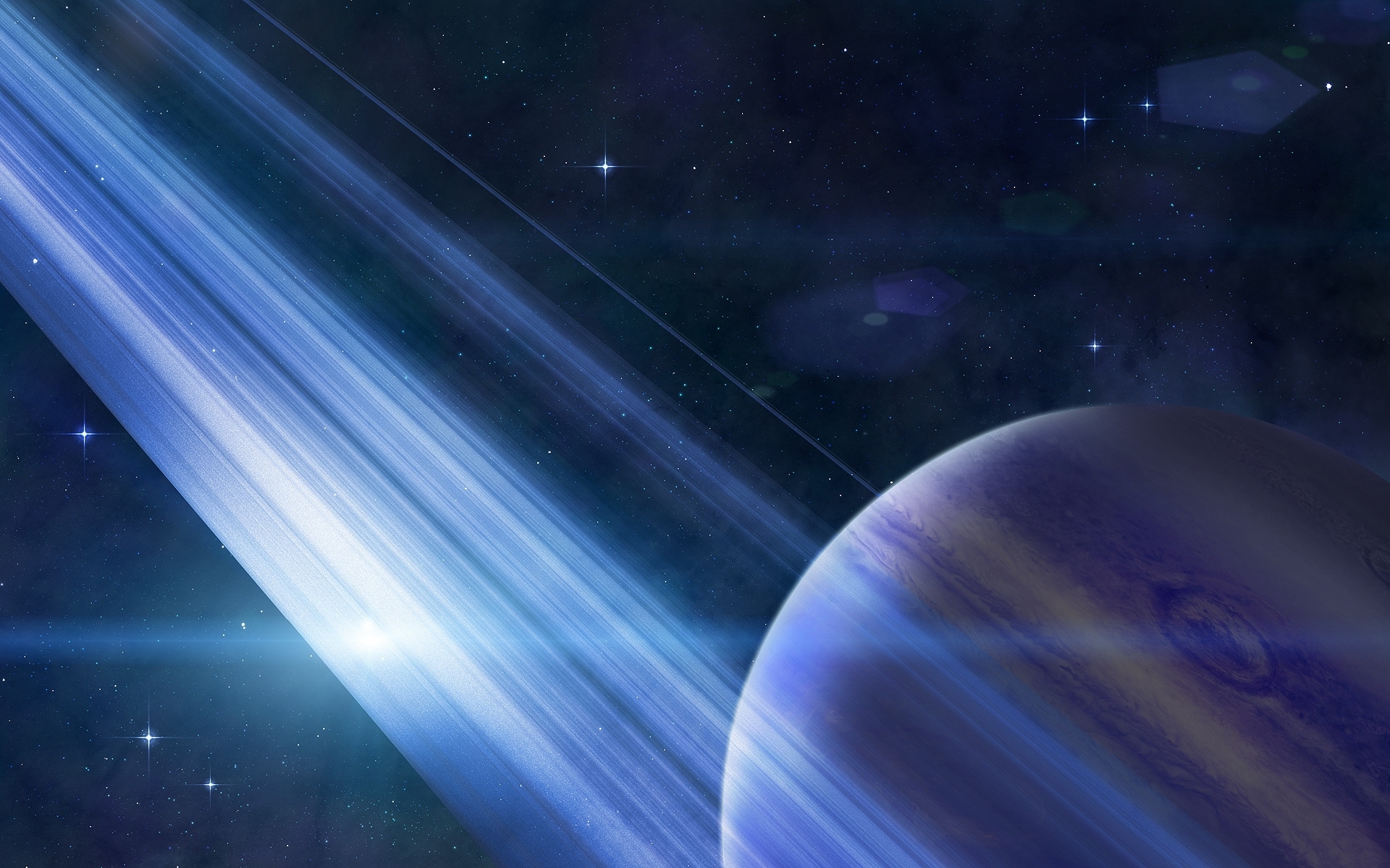 Planetary Ring HD Wallpaper
