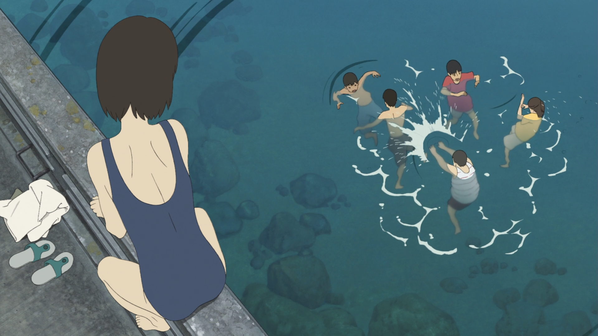 Download Anime A Letter To Momo HD Wallpaper | 1920x1080 | Wallpaper Abyss