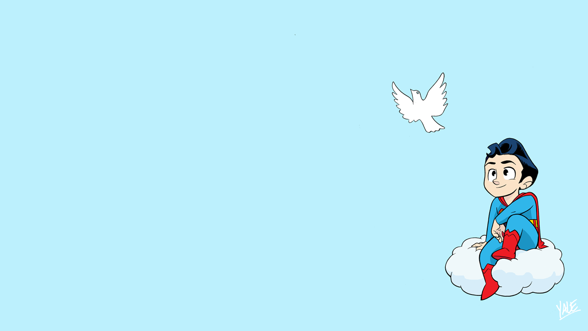 Superman Cute Background