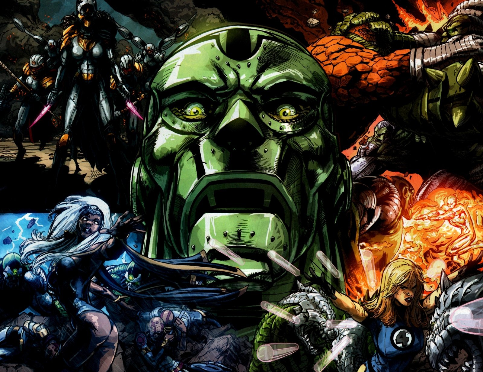 Download Comic Doctor Doom Wallpaper