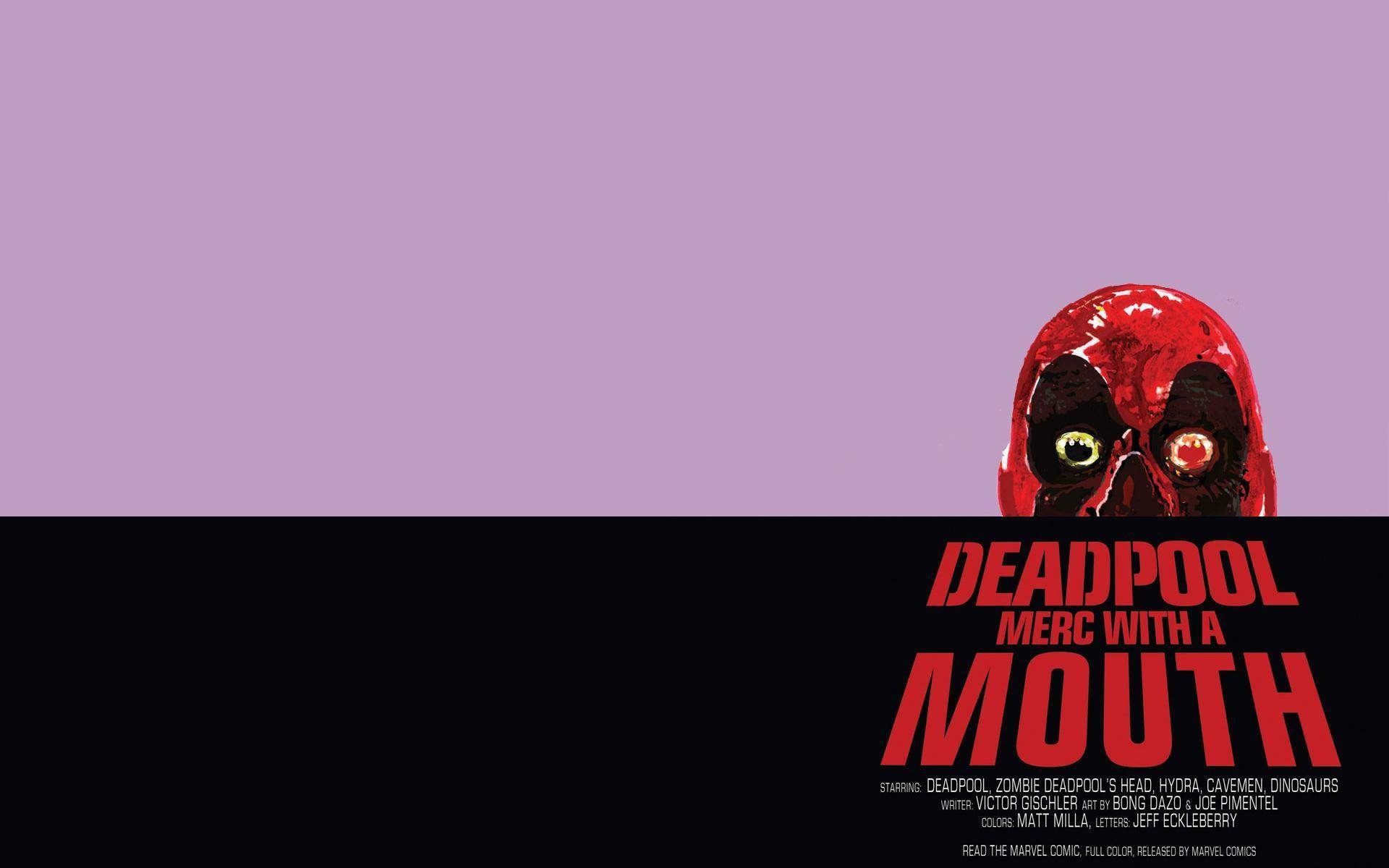 Deadpool: Merc with a Mouth - HD Comic Wallpaper | 1920x1200 ...