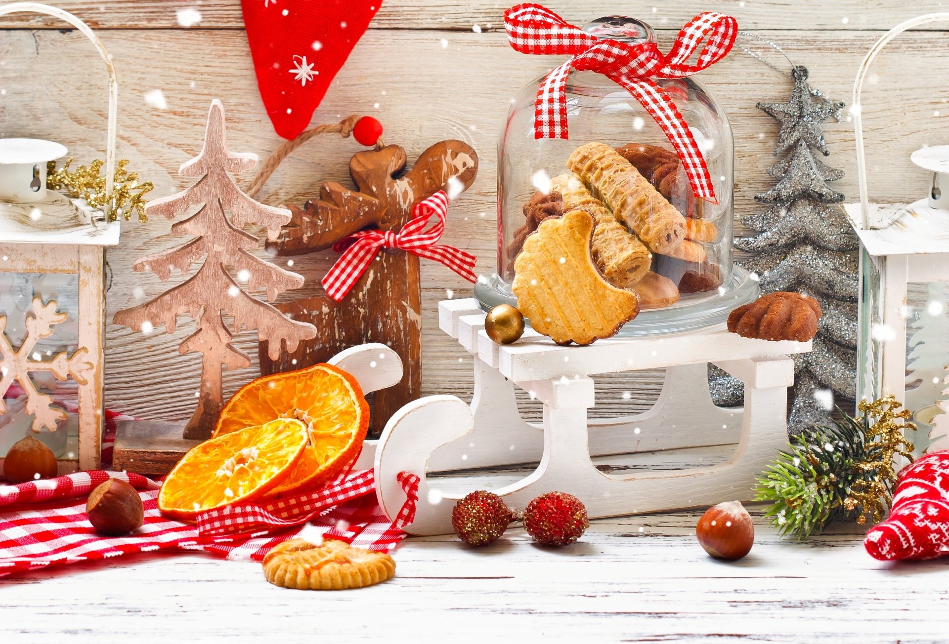 Christmas Cookie Delight – Festive 4K Holiday Still Life Wallpaper ...