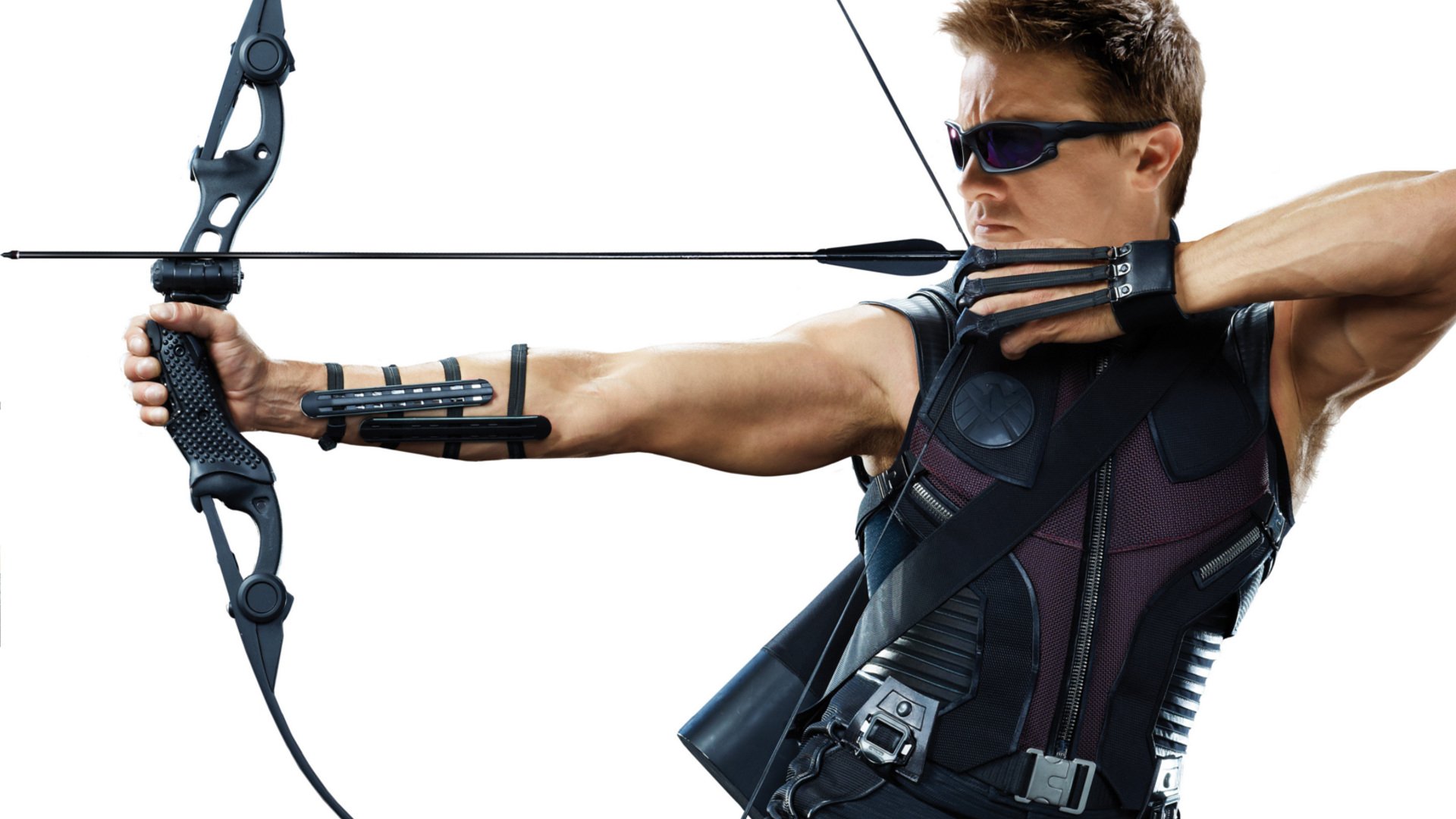 Download Bow Avengers Jeremy Renner Hawkeye Movie HD Wallpaper