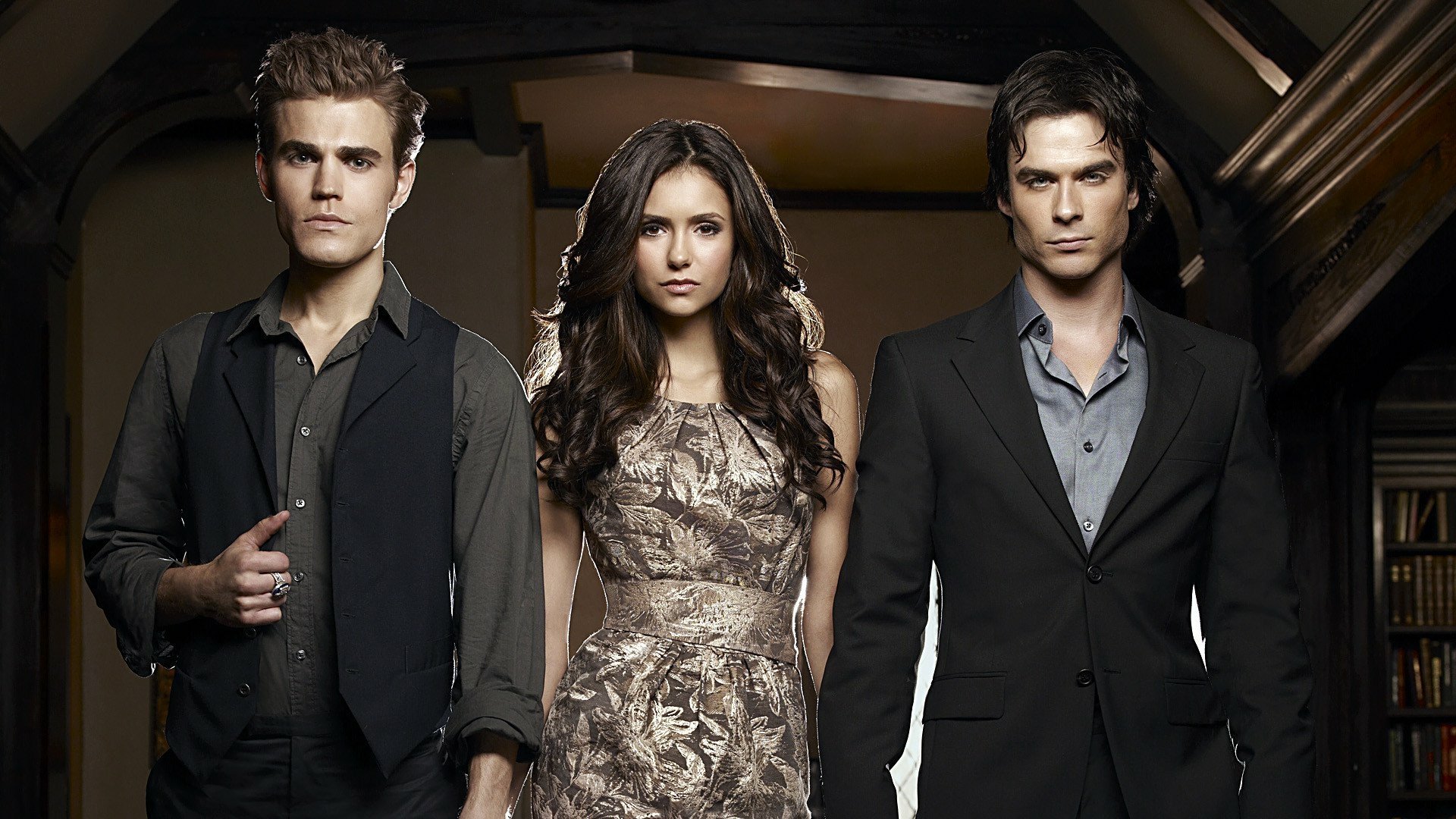 HD Wallpaper: The Vampire Diaries Iconic Trio