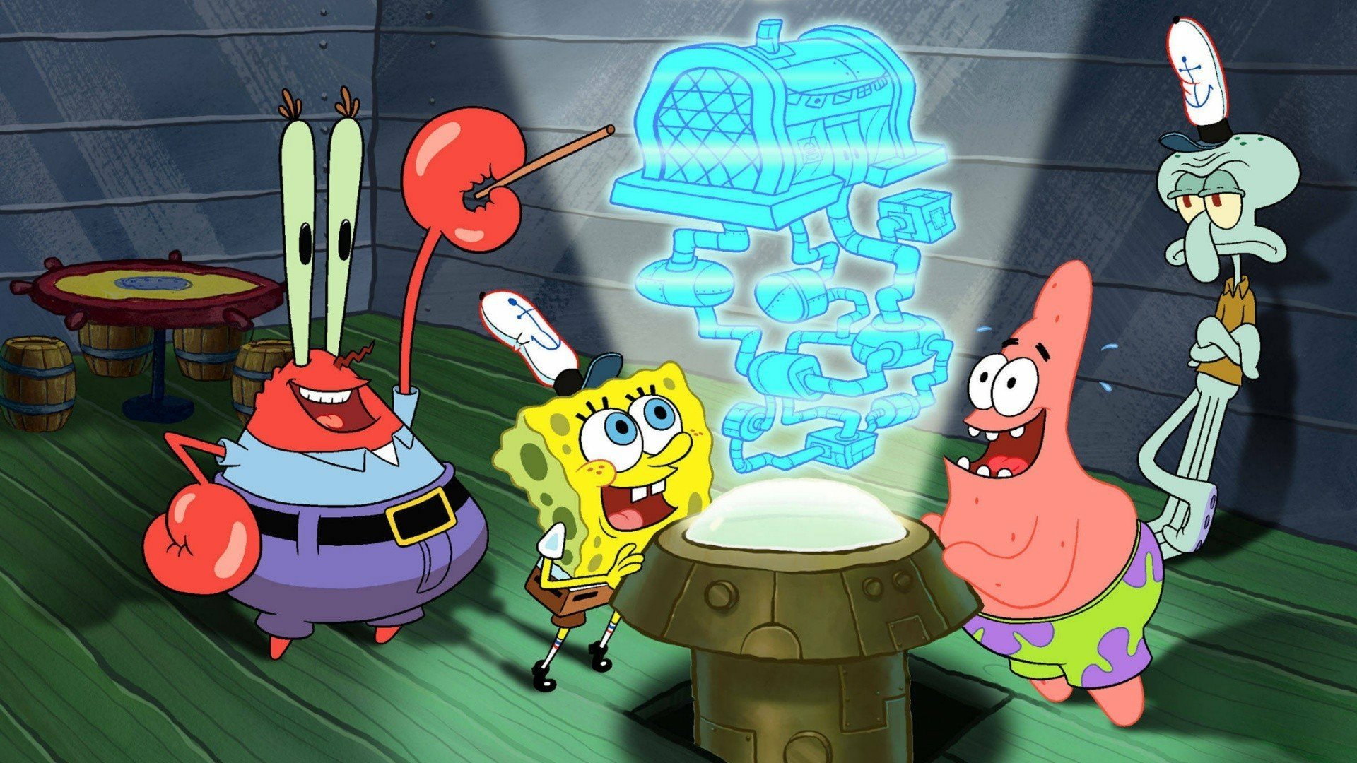 SpongeBob SquarePants HD Wallpaper: Underwater Adventures Await!