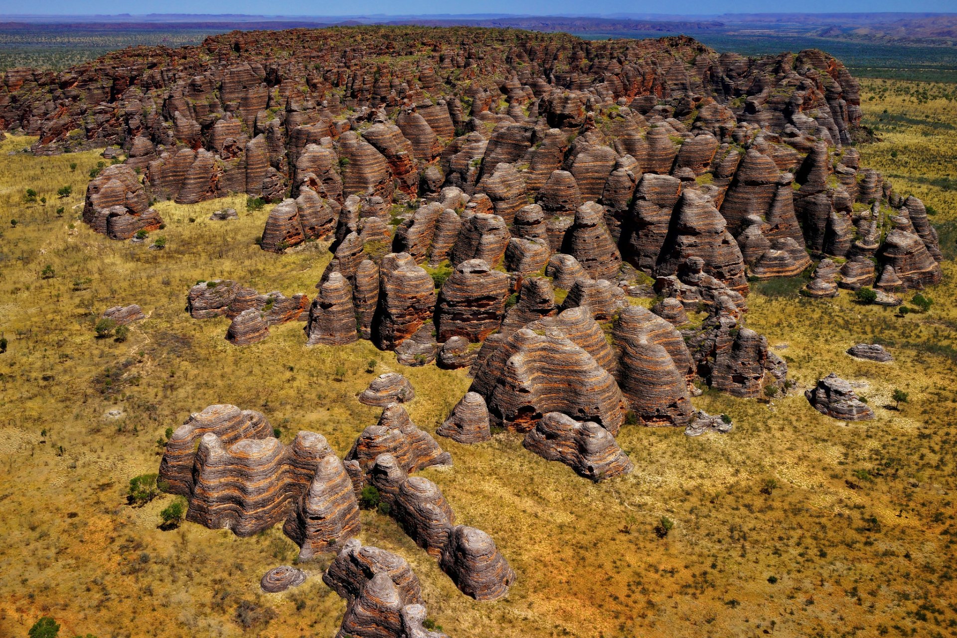 Stunning HD View of Purnululu National Park's Iconic Bungle Bungle Rock ...