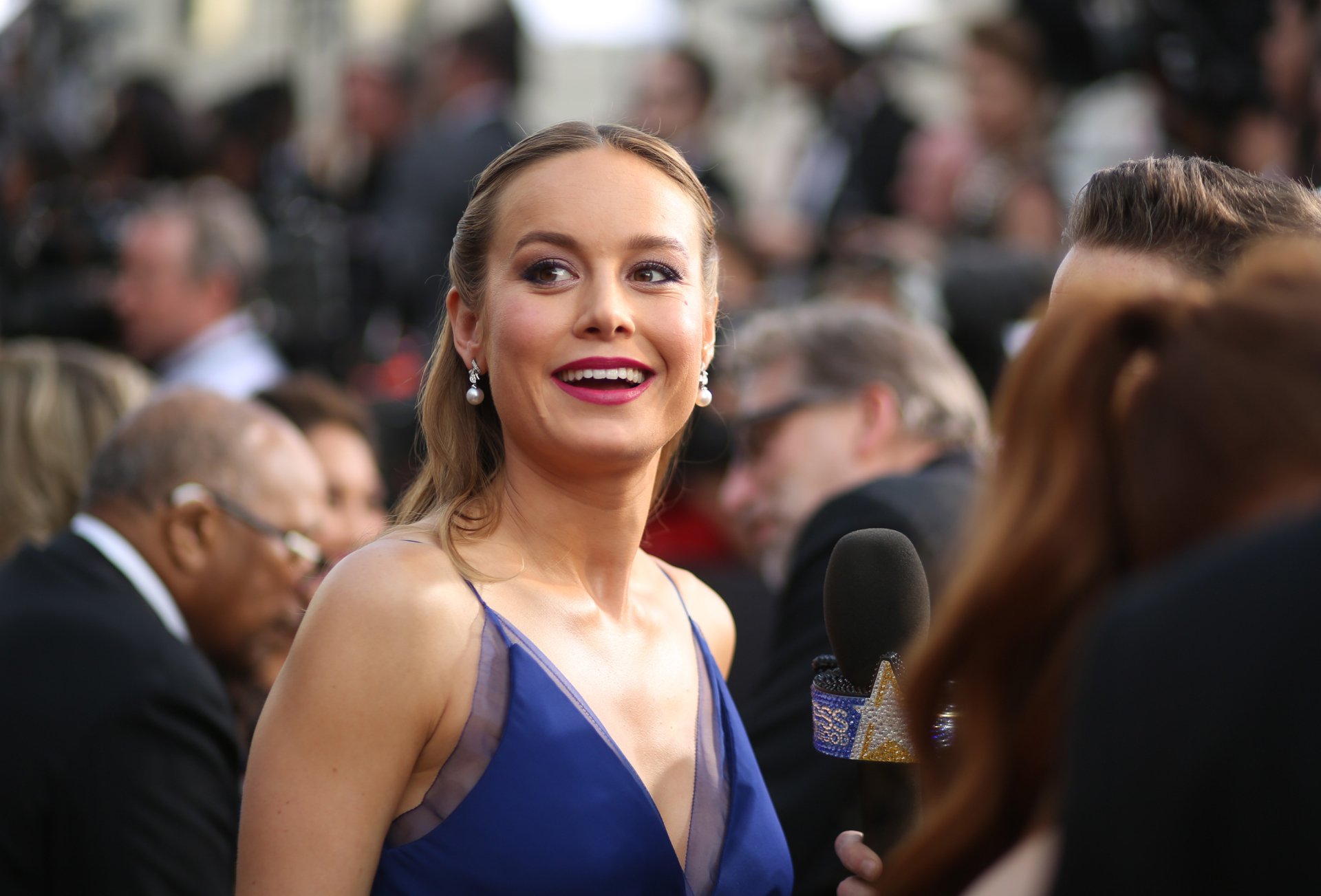 Brie Larson’s Radiant Smile: HD Celebrity Portrait of the American Actress