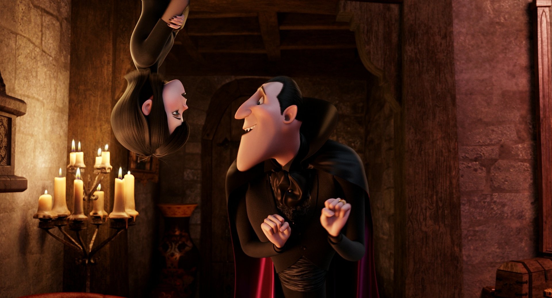 Hotel Transylvania HD: Dracula & Mavis Movie Magic Wallpaper