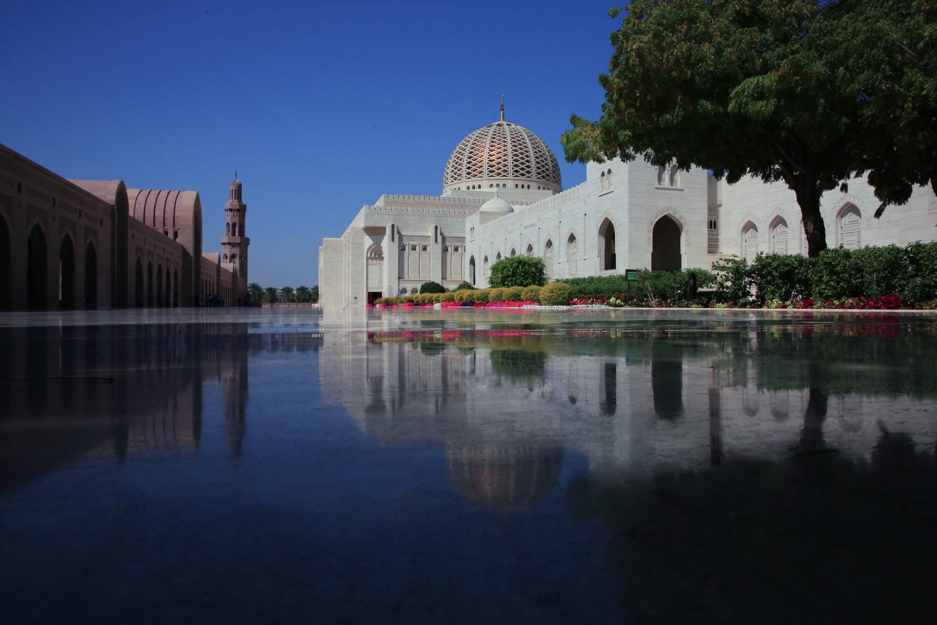 Download Reflection Dome Building Architecture Mosque Oman Muscat ...