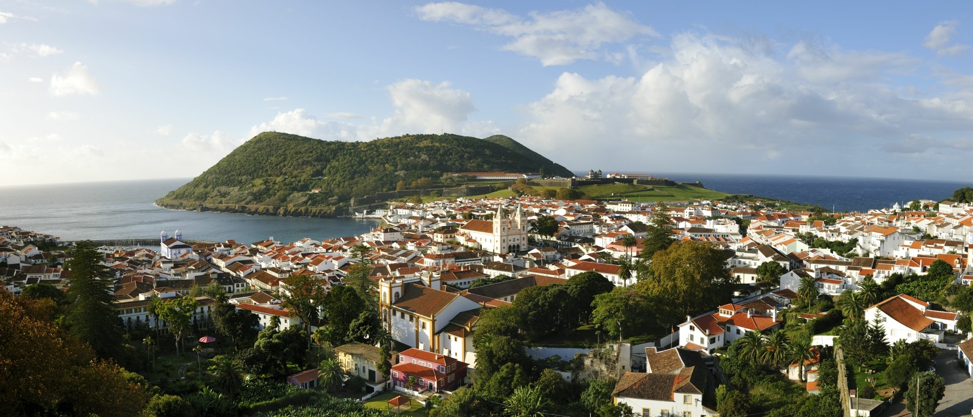 Download Azores Portugal Man Made Town 4k Ultra HD Wallpaper