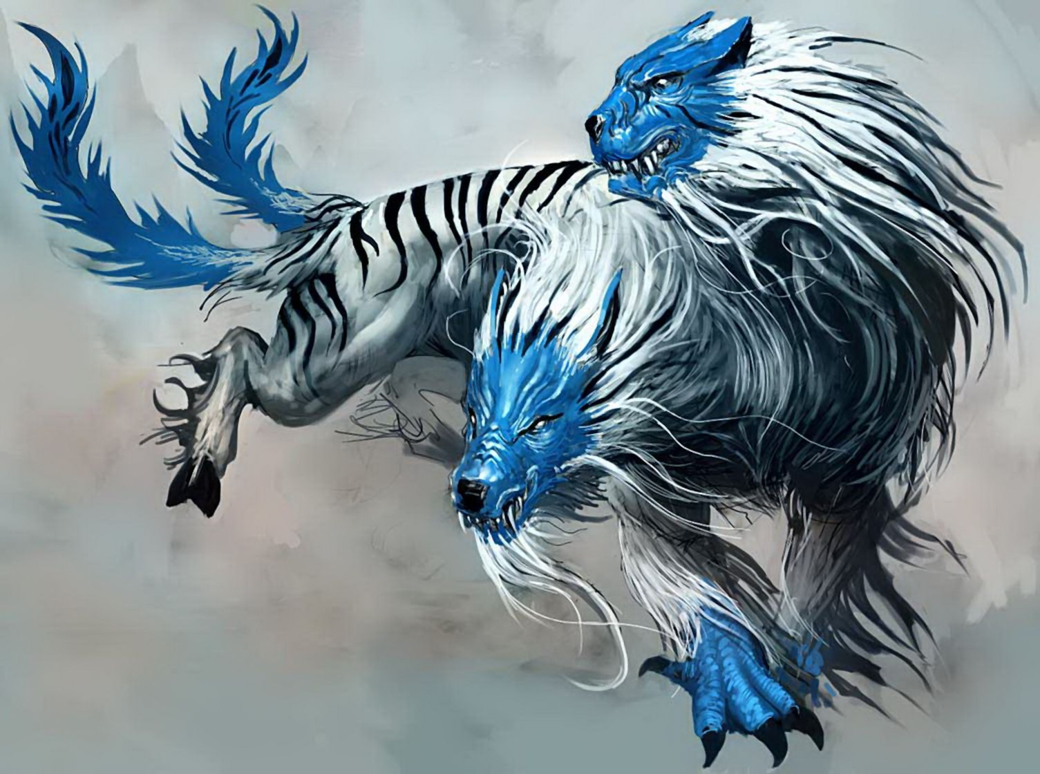 Download Creature Fantasy Tiger Wallpaper