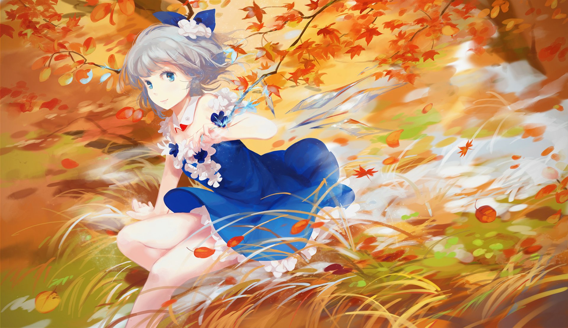 Download Cimo (Touhou) Anime Touhou HD Wallpaper by JQ