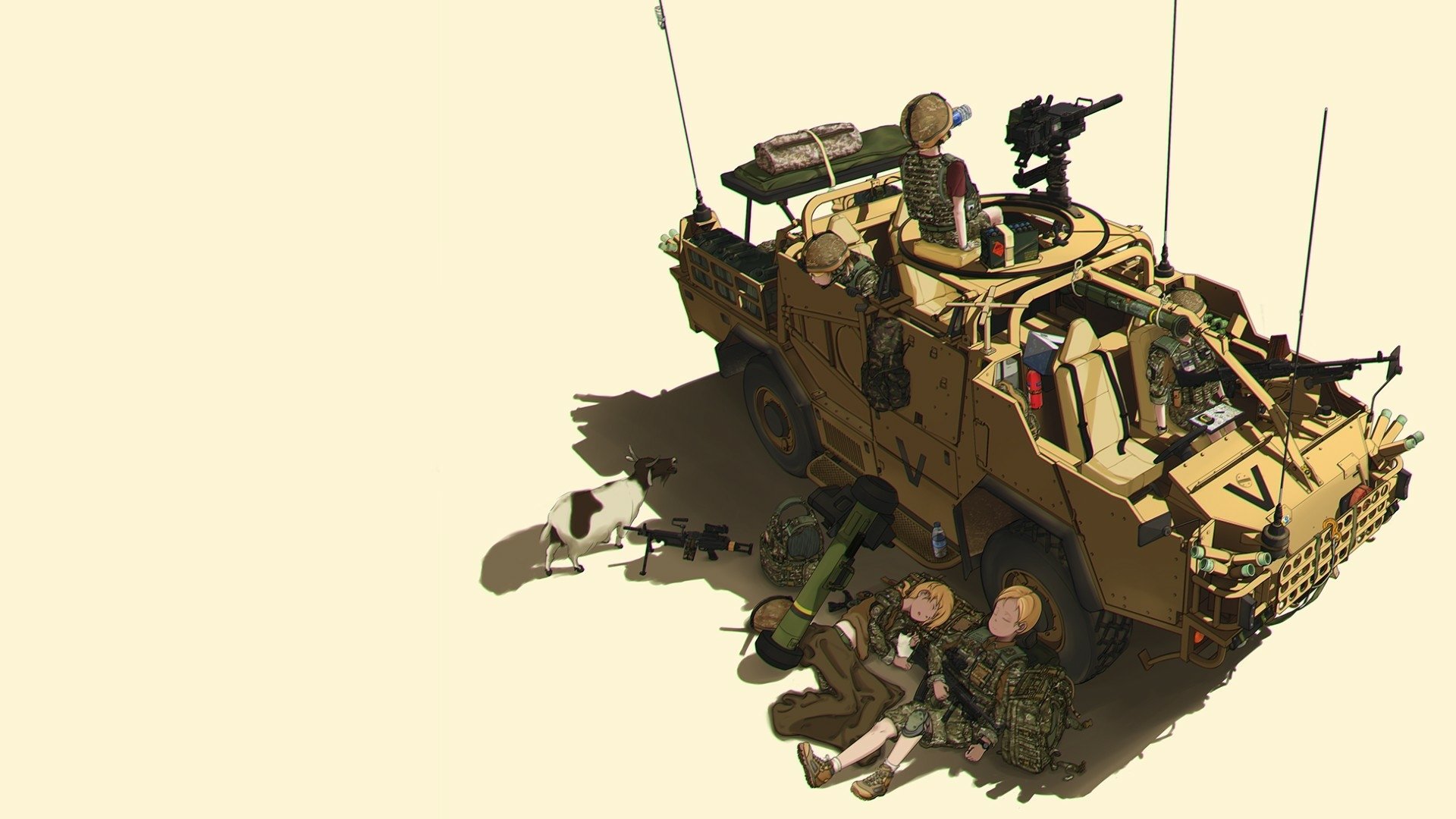 Anime Military HD: Tactical Warriors in Action
