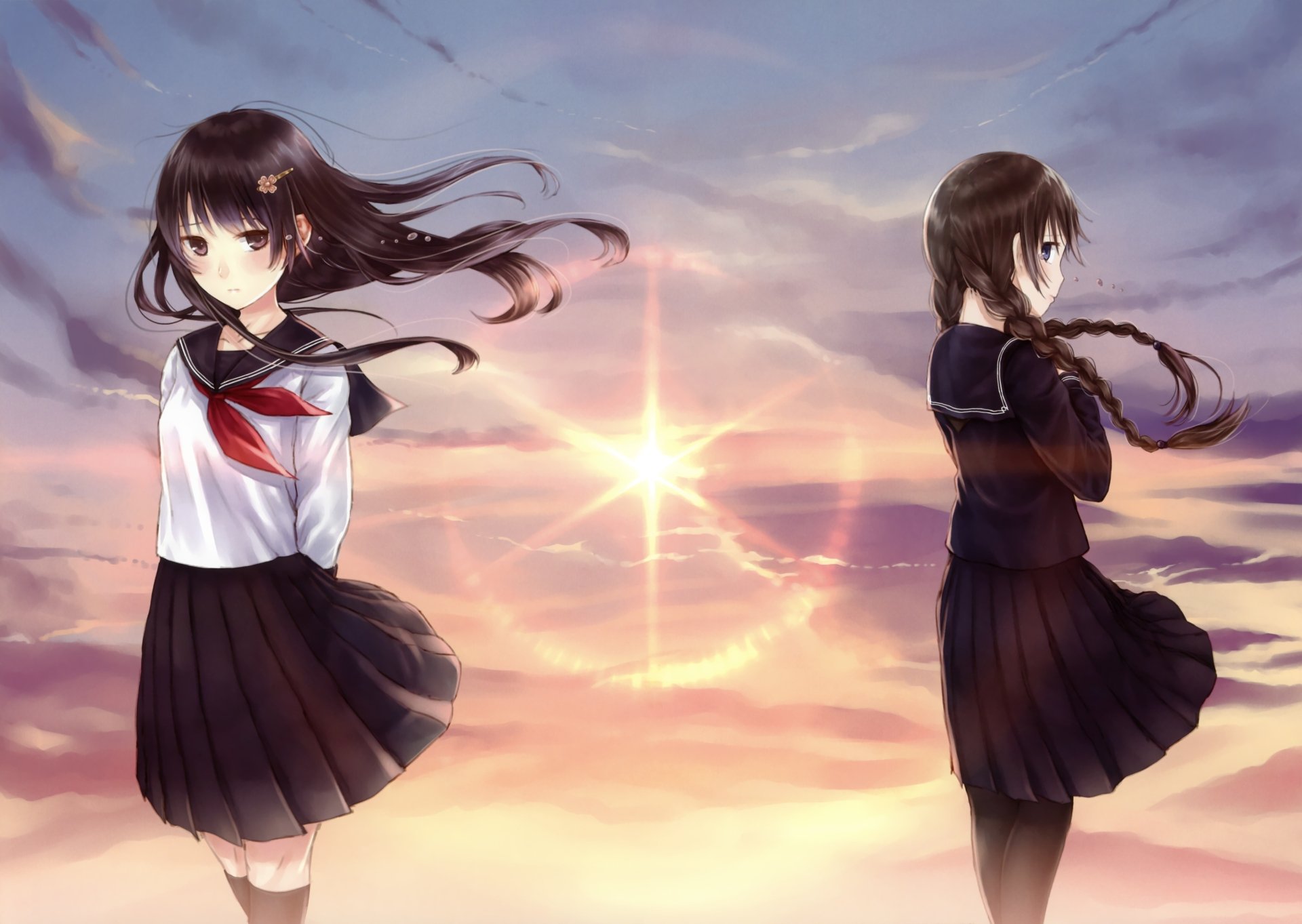 Download Anime Girl Anime Girl 4k Ultra HD Wallpaper by Kazuharu Kina ...