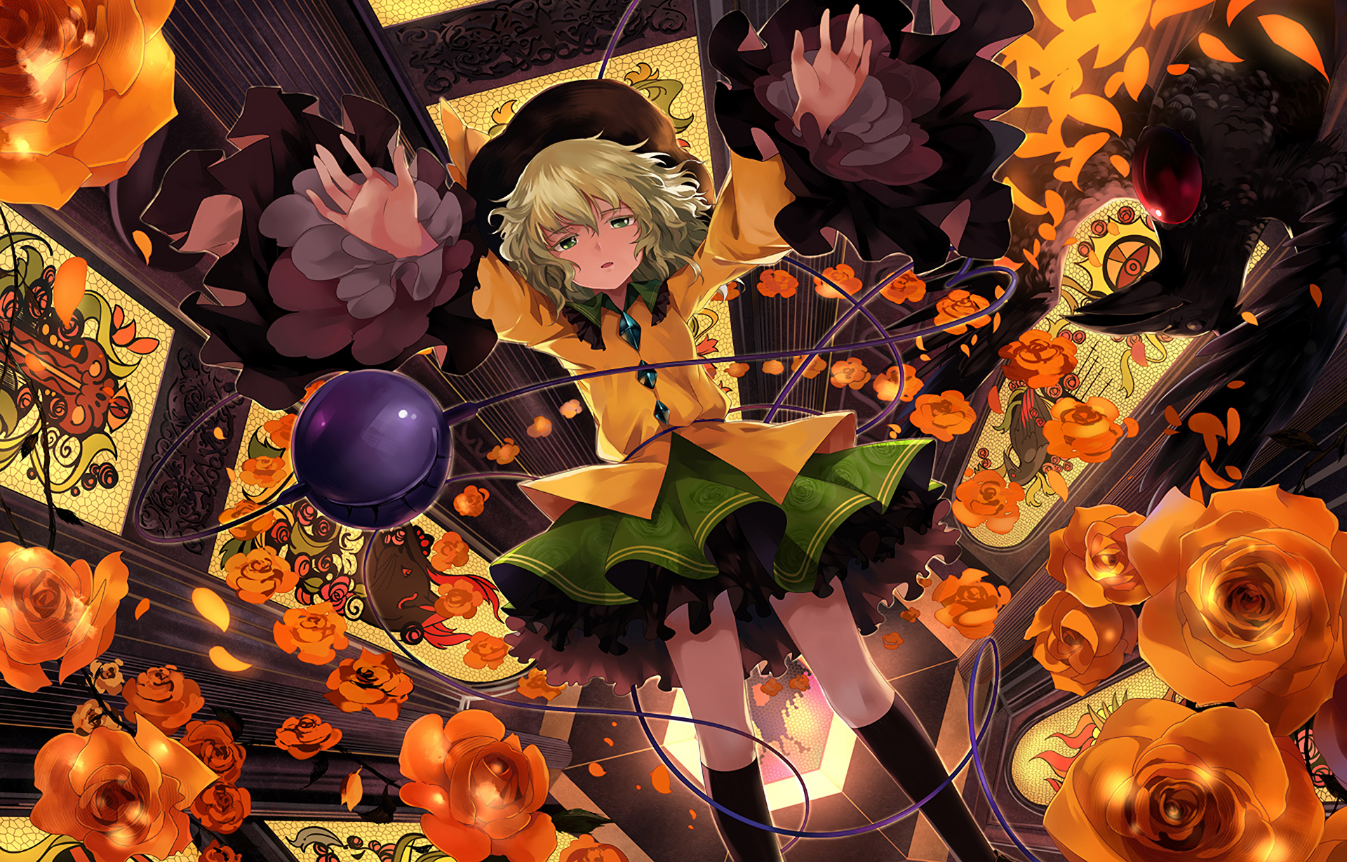 Koishi Komeiji — Mind's Bloom (HD Touhou Wallpaper) by NEKO♨ RE.TH