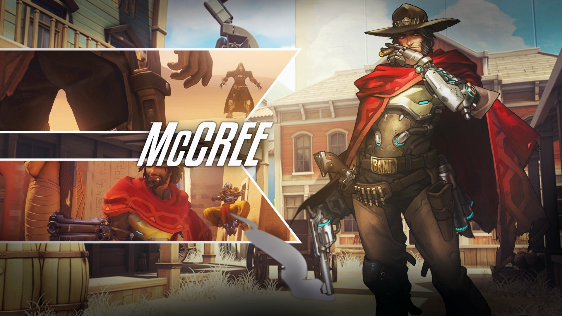 McCree HD Wallpaper – Legendary Gunslinger from Overwatch Video Game