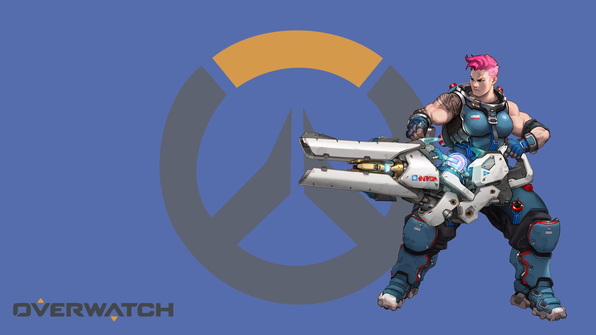 Zarya — Overwatch 2K Quad HD Wallpaper by Shin-Scariel