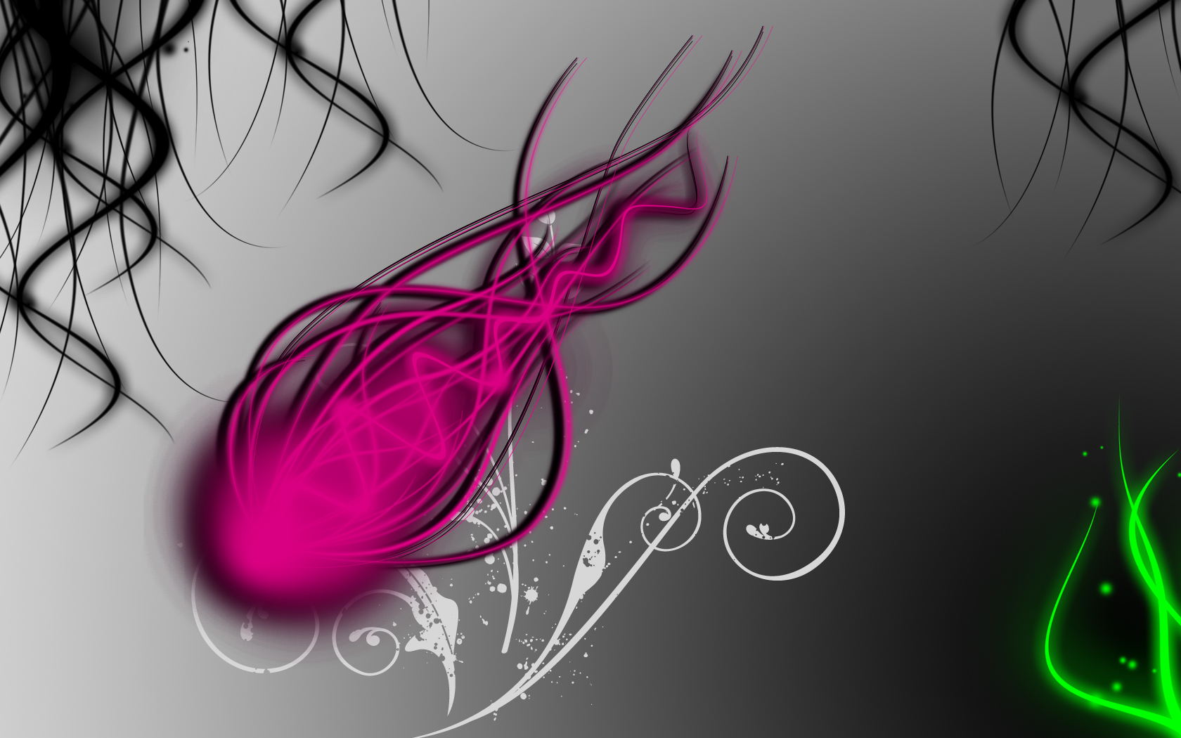 Abstract Cool Shapes: A Stunning HD Wallpaper