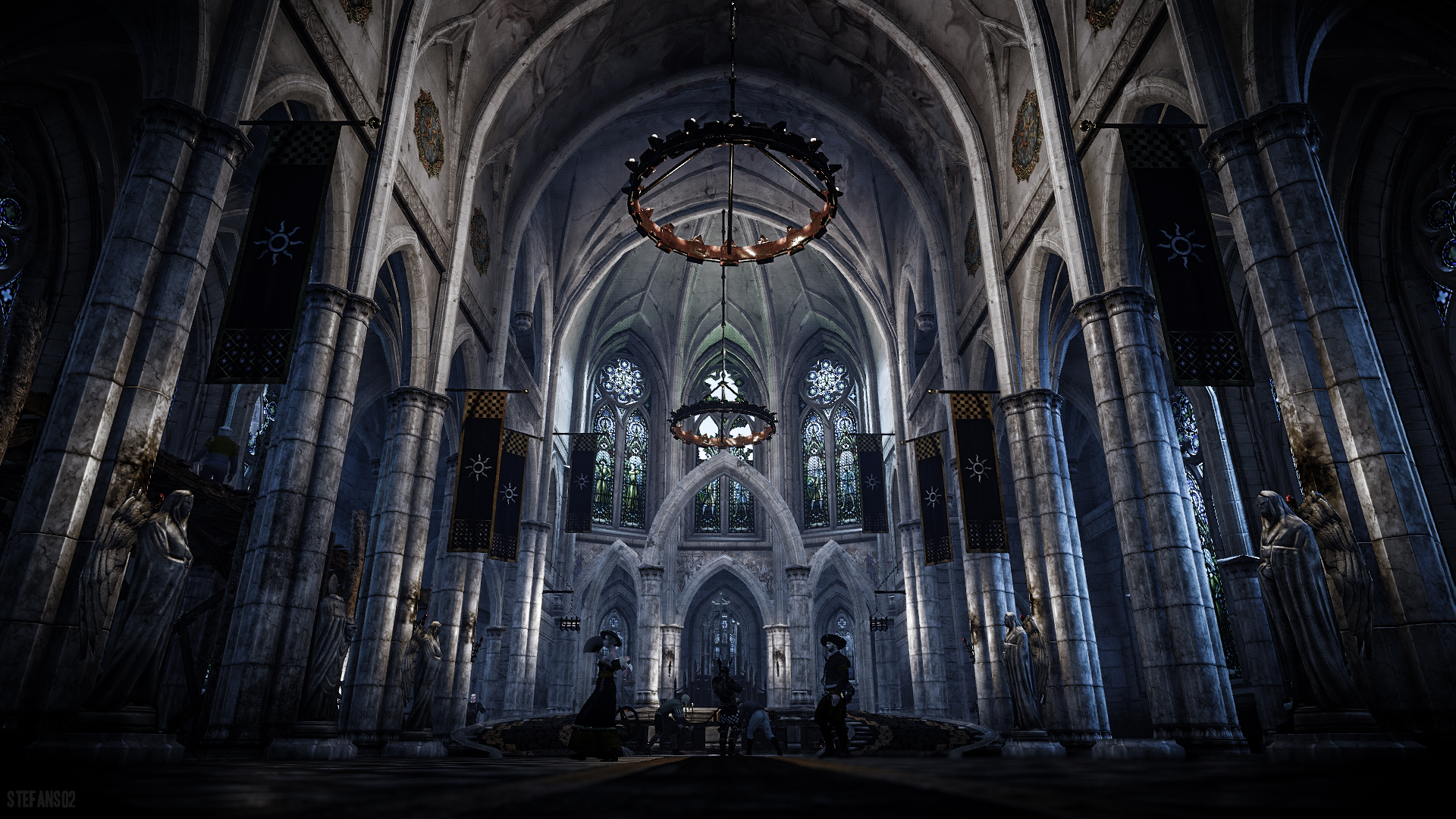 The Witcher 3: Wild Hunt / Vizima Castle by StefanS02